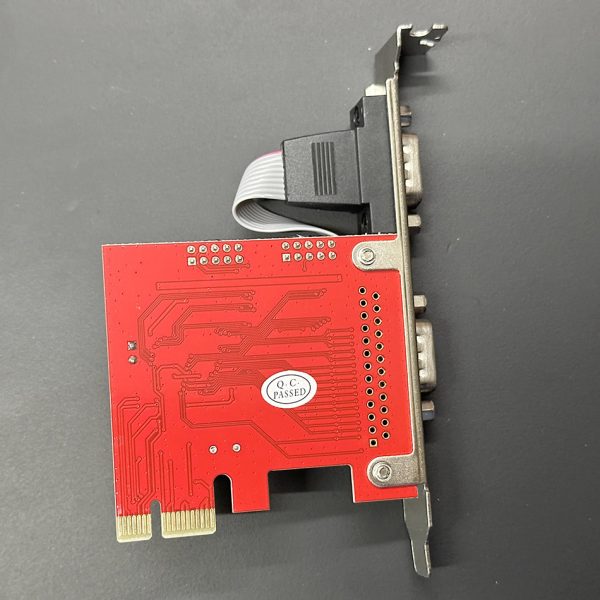 Card PCI-E to 2 RS232 Unitek Y-7504 Moschip MCS9922 chất lượng cao