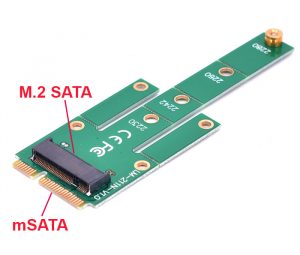 Box SSD mSATA, M2 NGFF