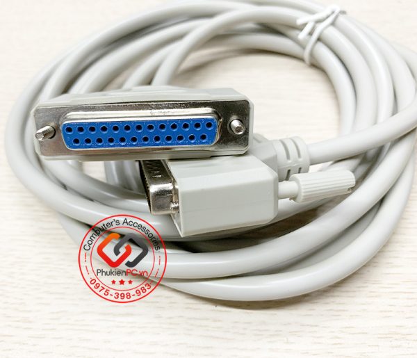 Dây cáp DB25 Male to DB25 Female 3M nối thẳng