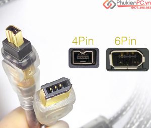 Dây cáp 1394A Firewire 400-600 dài 1.5M chống nhiễu