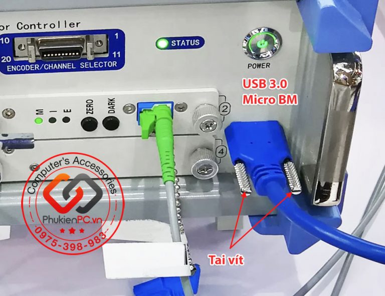 Cáp ổ cứng USB 3.0 AM to Micro BM bắt vít 3M