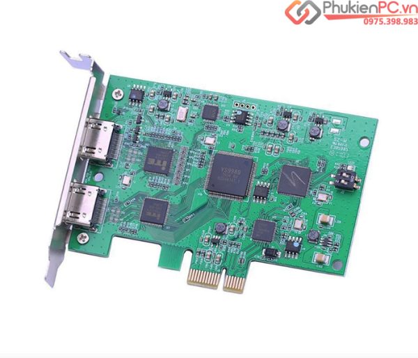 Card PCI-e to HDMI Capture 1080P60hz hỗ trợ SDK ghi hình Live Stream