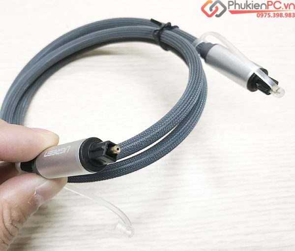 Dây cáp Audio quang Optical dài 1M Ugreen 10539 chính hãng