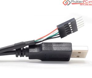 Cáp USB Male to 5 Pin Header Male 0.2M