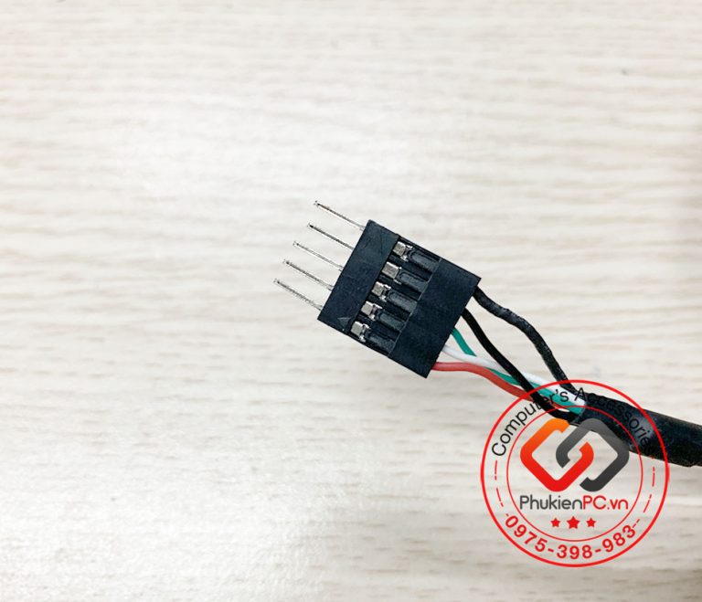 Cáp USB Male to 5 Pin Header Male 0.5M