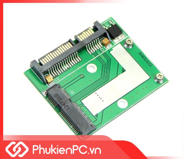 Adapter SSD mSATA to SATA nhỏ gọn, giá rẻ lắp đặt ổ cứng mSATA vào PC ...