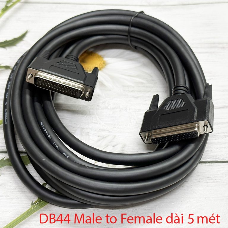 Cáp COM DB44 đực sang cái 5M