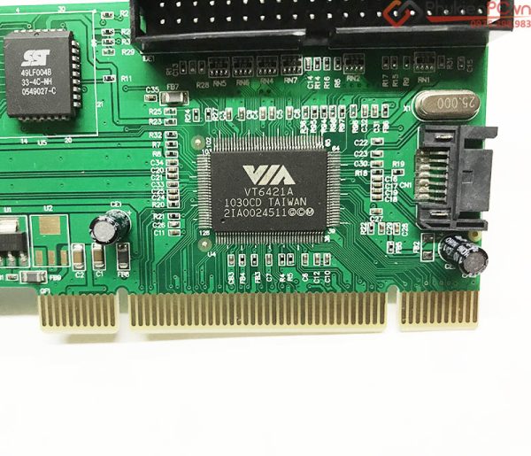 Card PCI to SATA IDE chipset VT6421