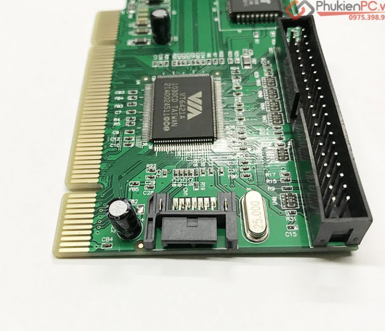 Card PCI to SATA IDE chipset VT6421