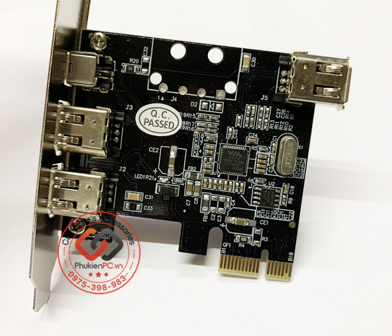 Card PCI-e Firewire 1394A (600, 400) chip VT6315