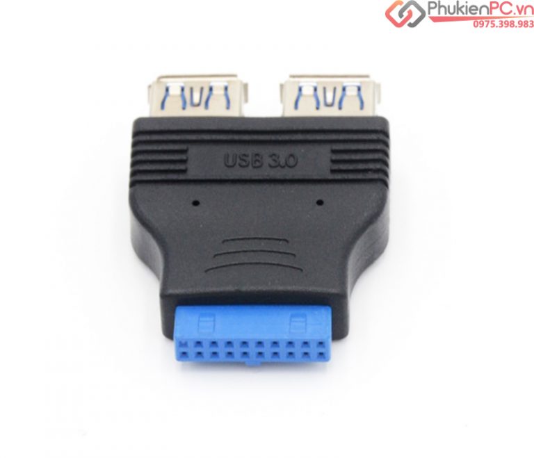 Adapter 20Pin Header to 2 USB 3.0 Female