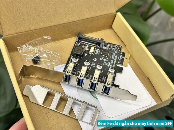 Card chuyển đổi PCI-E to 4 USB 3.0 Chipset NEC D720201 chất lượng cao