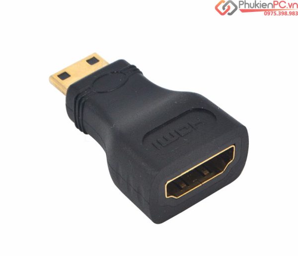 Giắc Mini HDMI sang HDMI adapter