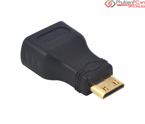 Giắc Mini HDMI sang HDMI adapter