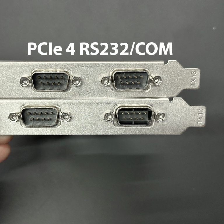Card mở rộng PCI-E to 4 RS232 Chipset MCS9900 hỗ trợ Win XP 7 10 11
