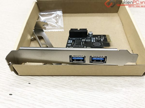 Card PCI-E to 2 USB 3.0, 20Pin Nec Renesas 720201