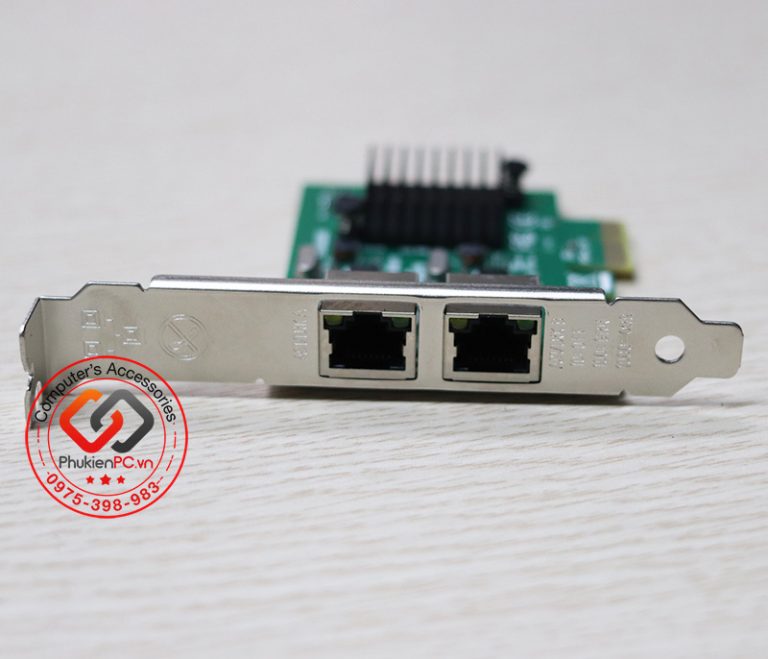 Card Lan 2 Port|Card mạng 2 cổng, 4 cổng cho PC, máy tính công nghiệp