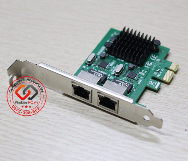 Card Lan 2 Port|Card mạng 2 cổng, 4 cổng cho PC, máy tính công nghiệp