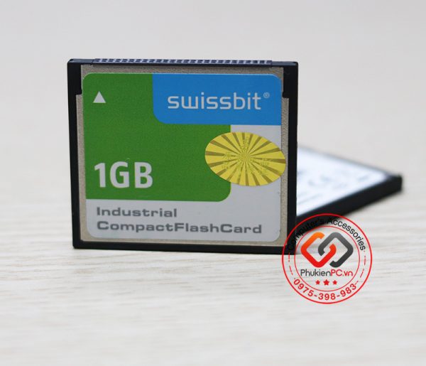 Thẻ nhớ CF Card Swissbit 1GB công nghiệp