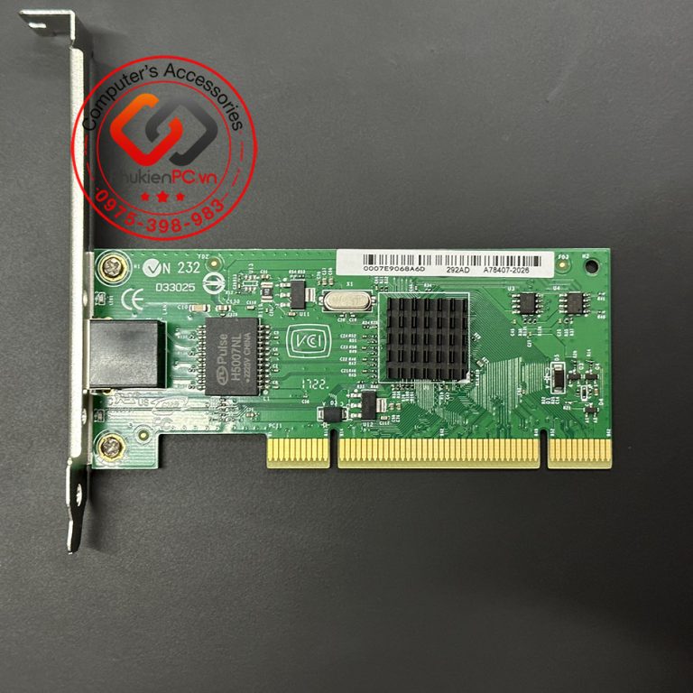 Card PCI sang LAN Ethernet Gigabit intel 82540 cho máy tính PC, công nghiệp