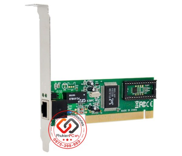 Card mạng PCI sang LAN Ethernet 10/100 chipset RTL8139D cho PC, máy ...
