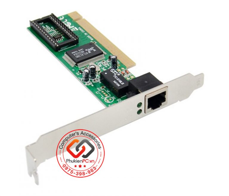 Card mạng PCI sang LAN Ethernet 10/100 chipset RTL8139D cho PC, máy ...