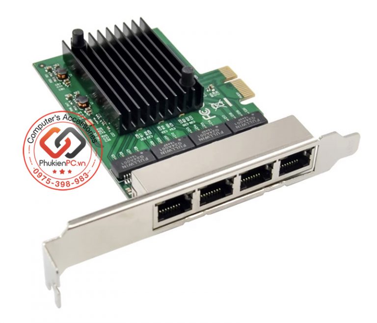 Card Lan 2 Port|Card mạng 2 cổng, 4 cổng cho PC, máy tính công nghiệp