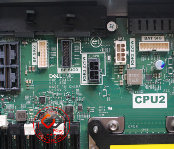 Dây nguồn Mini 8Pin ra 2 8Pin VGA cho Dell R740 R740XD