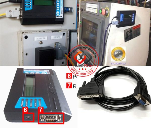 Dây cáp truyền dữ liệu DNC One với máy CNC dài từ 1.5M đến 10M 15M 20M