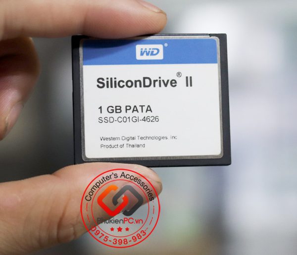 Thẻ nhớ CF Card WD SiliconDrive 1GB PATA cho máy CNC