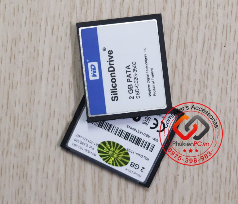 Thẻ nhớ CF Card WD SiliconDrive 2GB PATA