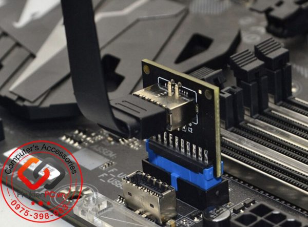 Giắc chuyển 20pin USB 3.0 sang Type C Header