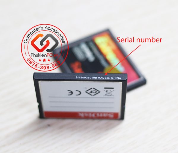 Thẻ nhớ CF Card SanDisk 8GB Extreme