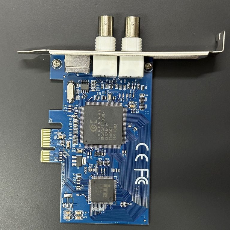 Card PCIe ghi hình 2 cổng BNC AV, S-video cho máy siêu âm, nội soi, camera