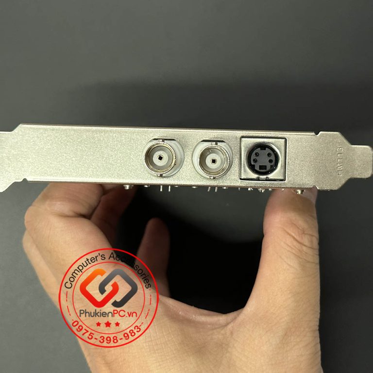 Card PCIe ghi hình 2 cổng BNC AV, S-video cho máy siêu âm, nội soi, camera