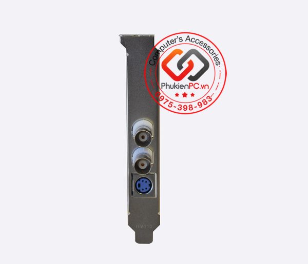 Card PCIe ghi hình 2 cổng BNC AV, S-video cho máy siêu âm, nội soi, camera