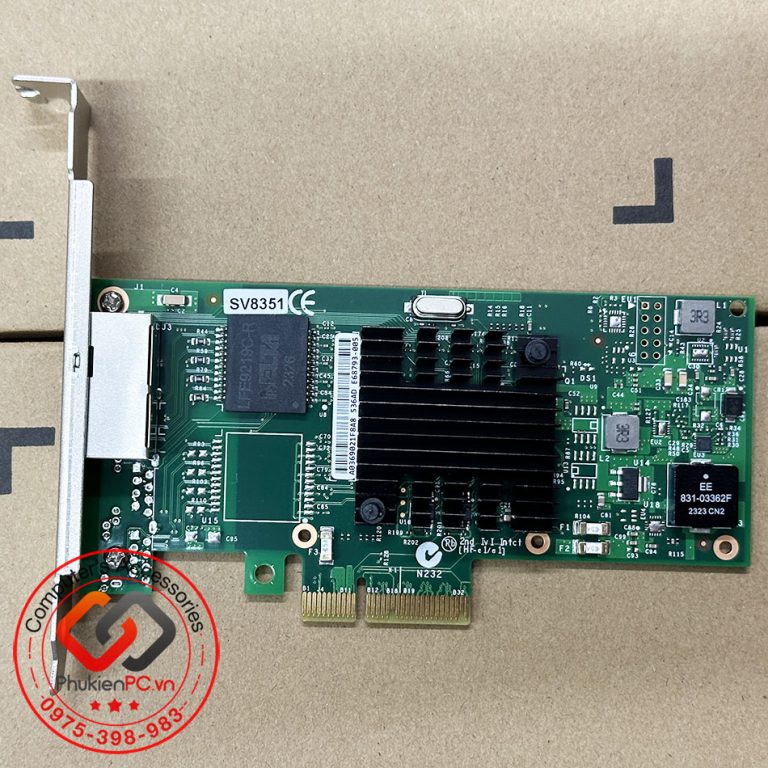 Card mạng PCIe 4x to 2 Gigabit Ethernet intel i350-T2 cho PC, server ...