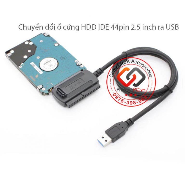 CÁP CHUYỂN ĐỔI DỮ LIỆU TỪ Ổ CỨNG HDD SSD SANG CỔNG USB LAPTOP, MÁY TÍNH BÀN