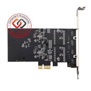 Card mạng PCIe to Quad 4 LAN Gigabits Ethernet intel 82571 cho PC, Server