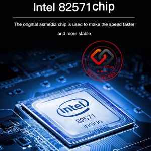 Card mạng PCIe to Quad 4 LAN Gigabits Ethernet intel 82571 cho PC, Server