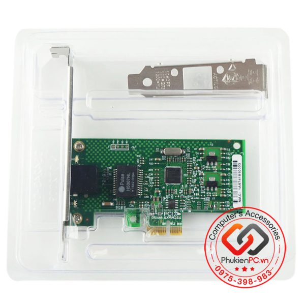 Card mạng PCI-e to 1 Port LAN Gigabit Ethernet chip Intel 9301CT cho ...