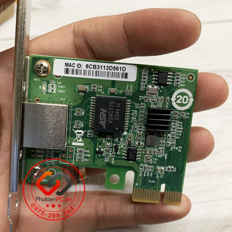 Card mạng PCIe 1x to LAN Ethernet 2.5G intel i225