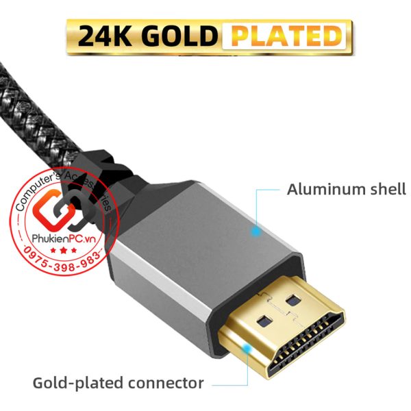 Cáp Micro HDMI to HDMI 4K dài 2M