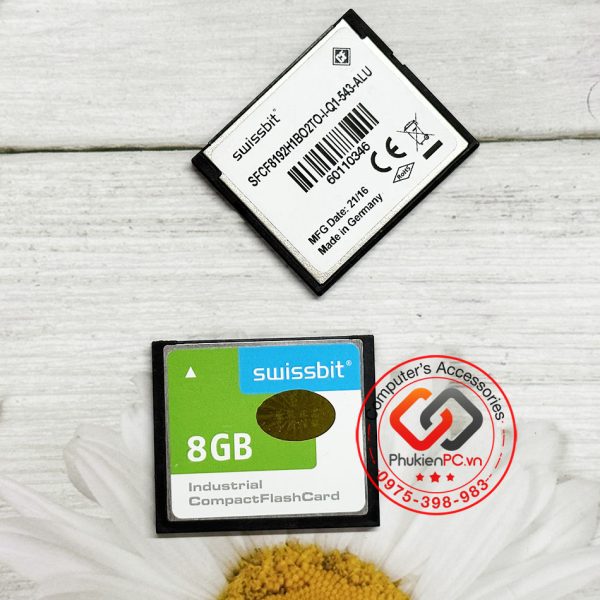 Thẻ nhớ CF Card Swissbit 8GB công nghiệp