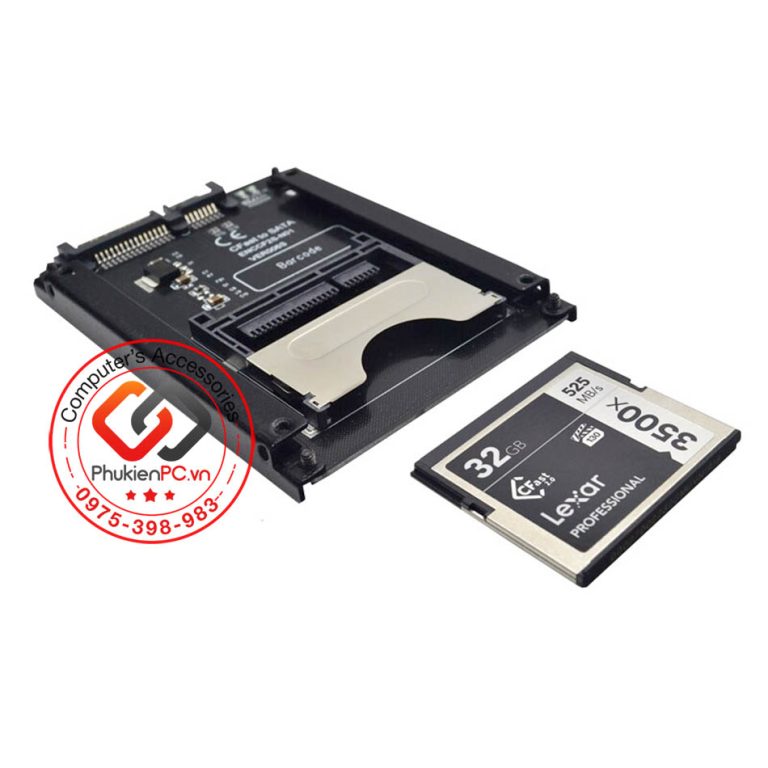 Adapter chuyển đổi CFast 2.0 sang SATA, sao lưu dữ liệu thẻ CFast vào ...