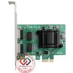 Card mạng PCIe to Dual 2 Port LAN Gigabits Ethernet intel 82571