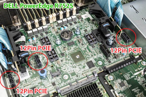 Cáp nguồn Mini 12pin to 8+8pin Power Cable for DELL PowerEdge R7525 R750