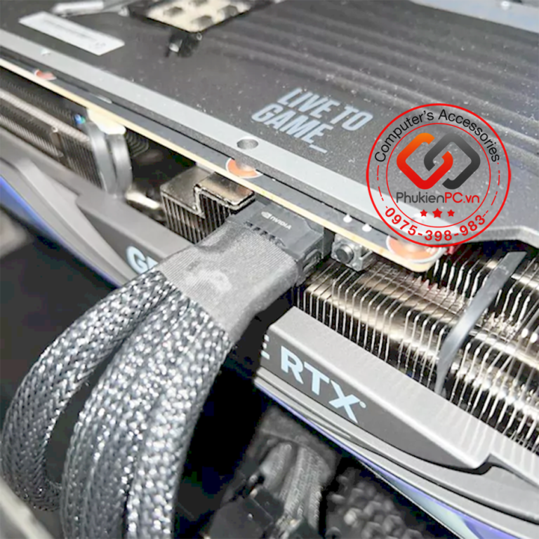 Cáp nguồn 3 8PIN to 16pin 12+4pin cho Nvidia RTX 4090 4080 3090