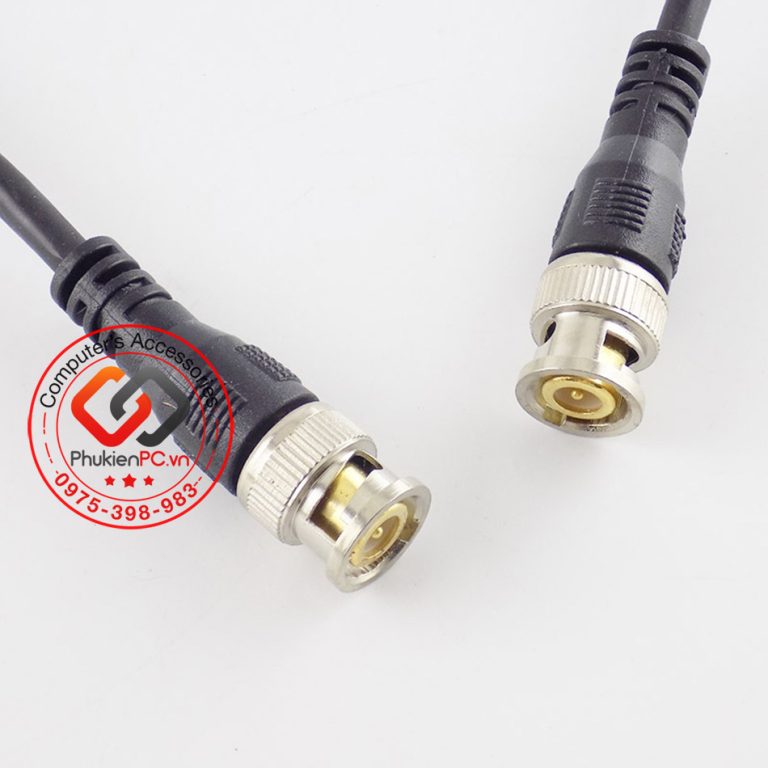 Dây BNC SDI hai đầu đực đúc sẵn 2M
