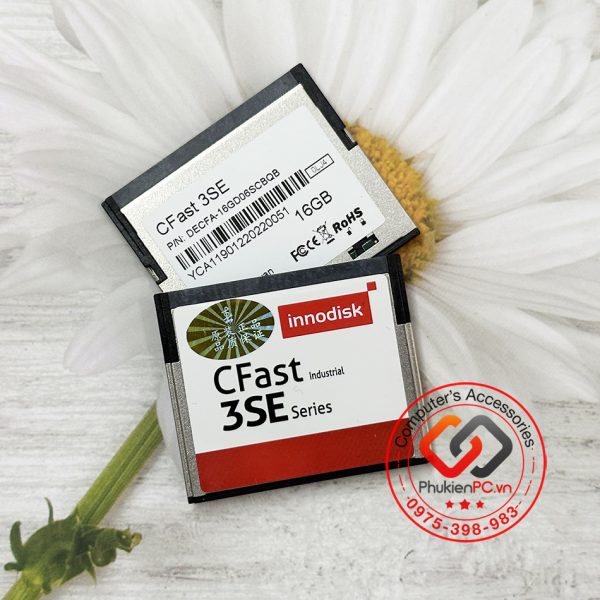 Thẻ nhớ CFAST INNODISK 3SE 16GB cho máy công nghiệp, servo